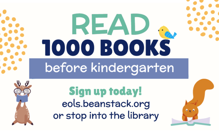 1000 Books Before Kindergarten