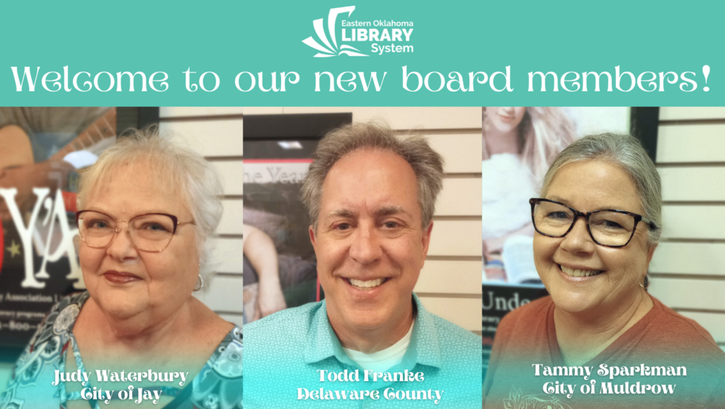 Eastern Oklahoma Library System Welcomes New Board Members, Officers ...